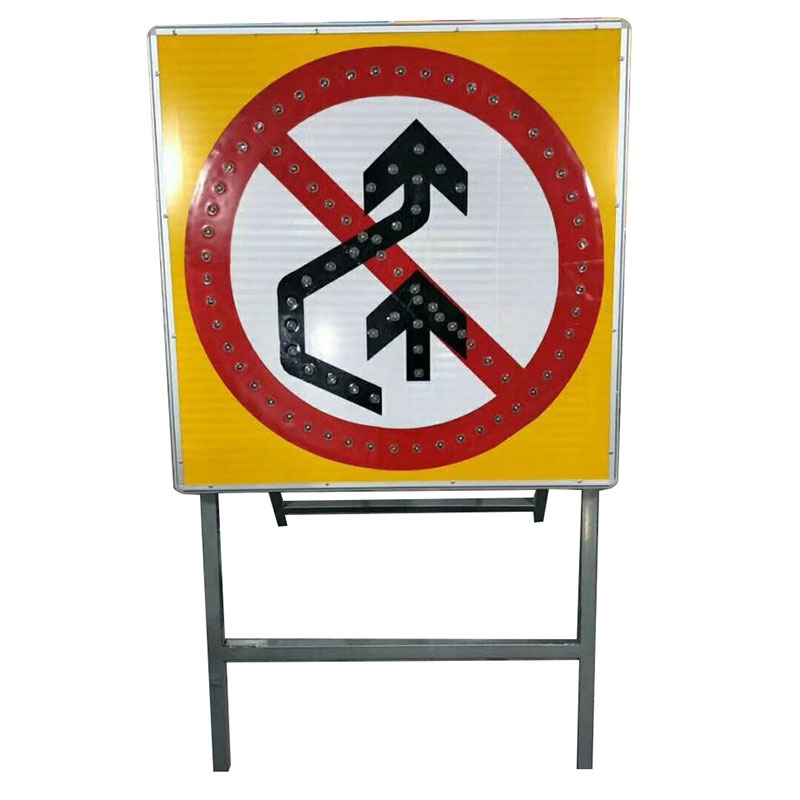Solar LED Traffic Sign