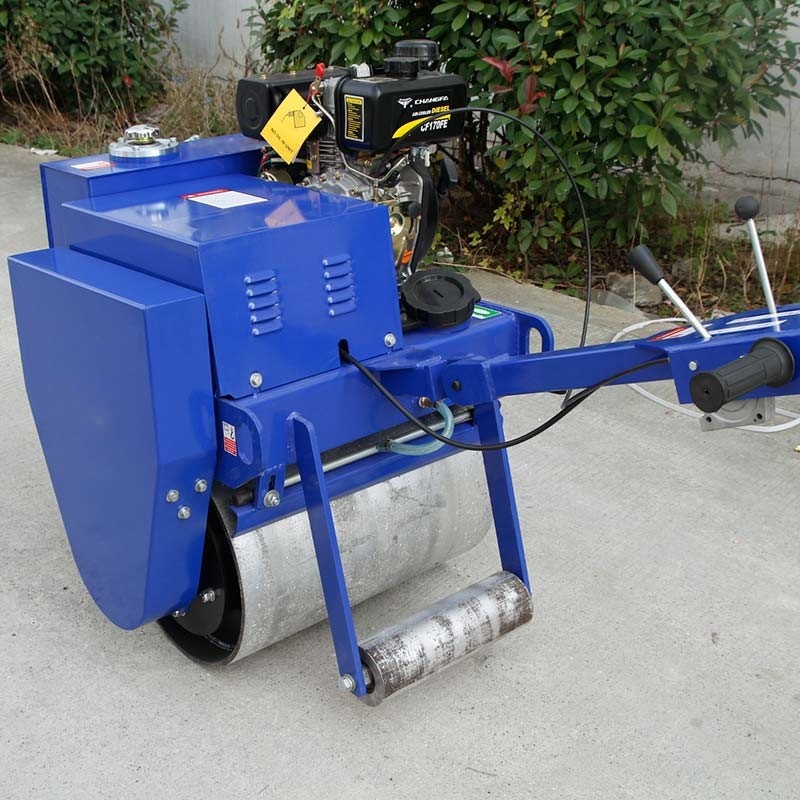 Walk Behind Single Drum Vibrating Roller-RR-600