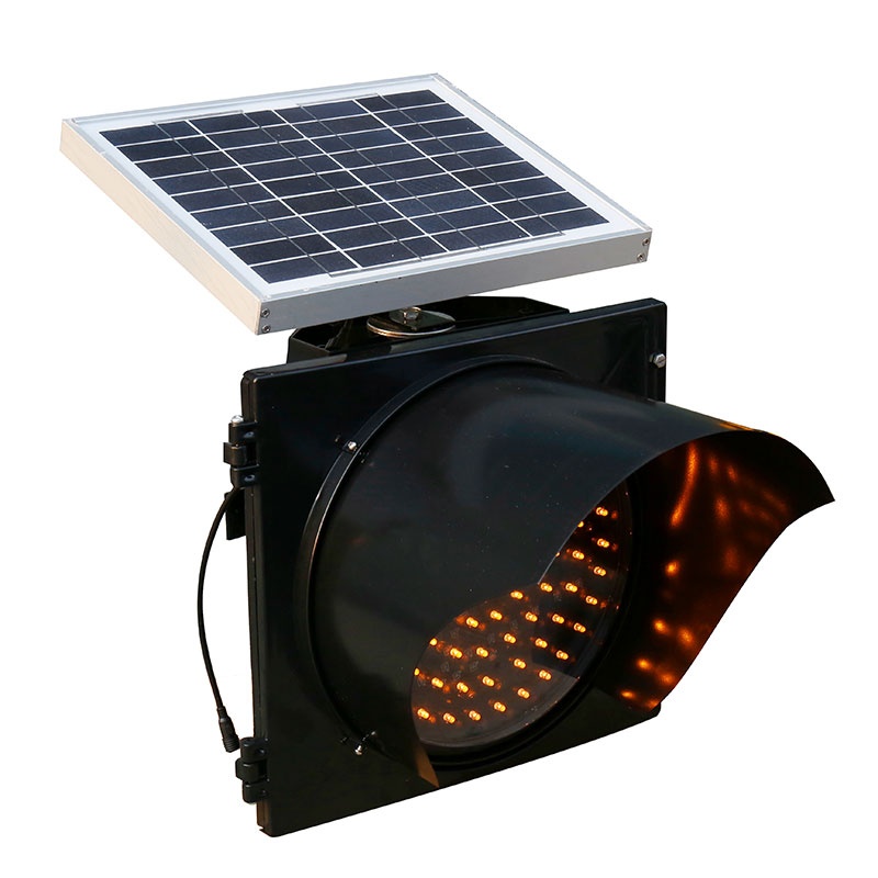 Solar Flashing Beacon