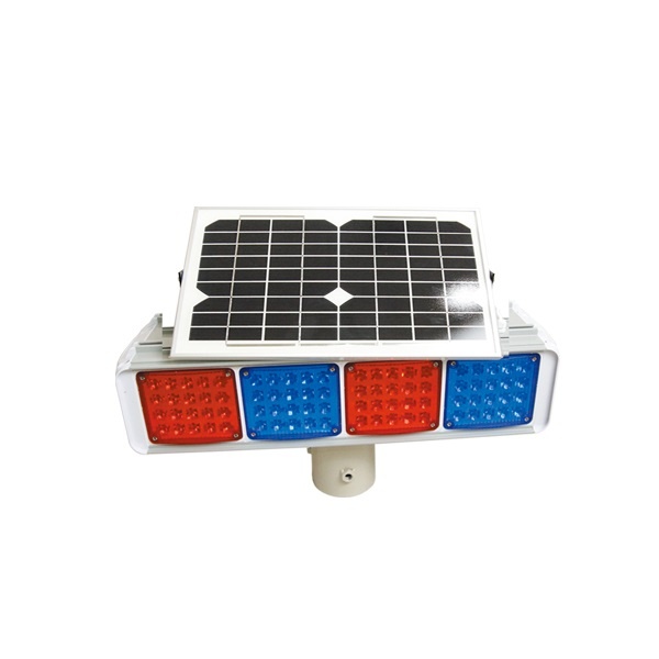 Solar Flashing Warning Light