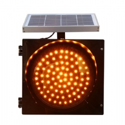 Solar Flashing Beacon