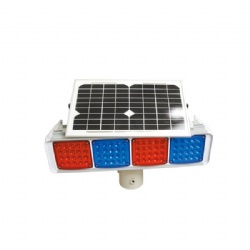 Solar Flashing Warning Light
